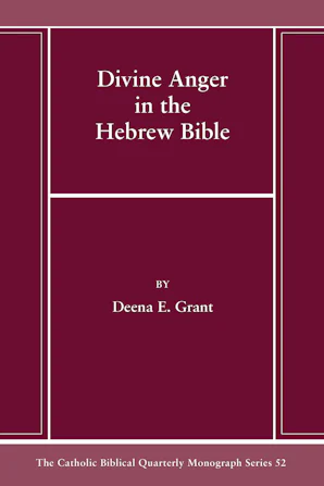 Divine Anger in the Hebrew Bible- Wipf and Stock Publishers